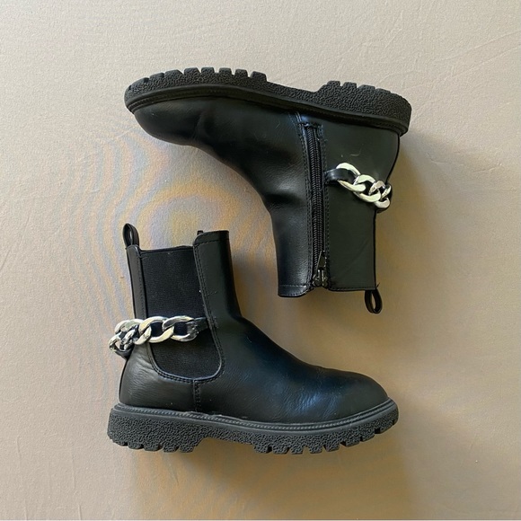 Primark | Shoes | Primark Kids Chelsea Boots With Chain Detailing ...